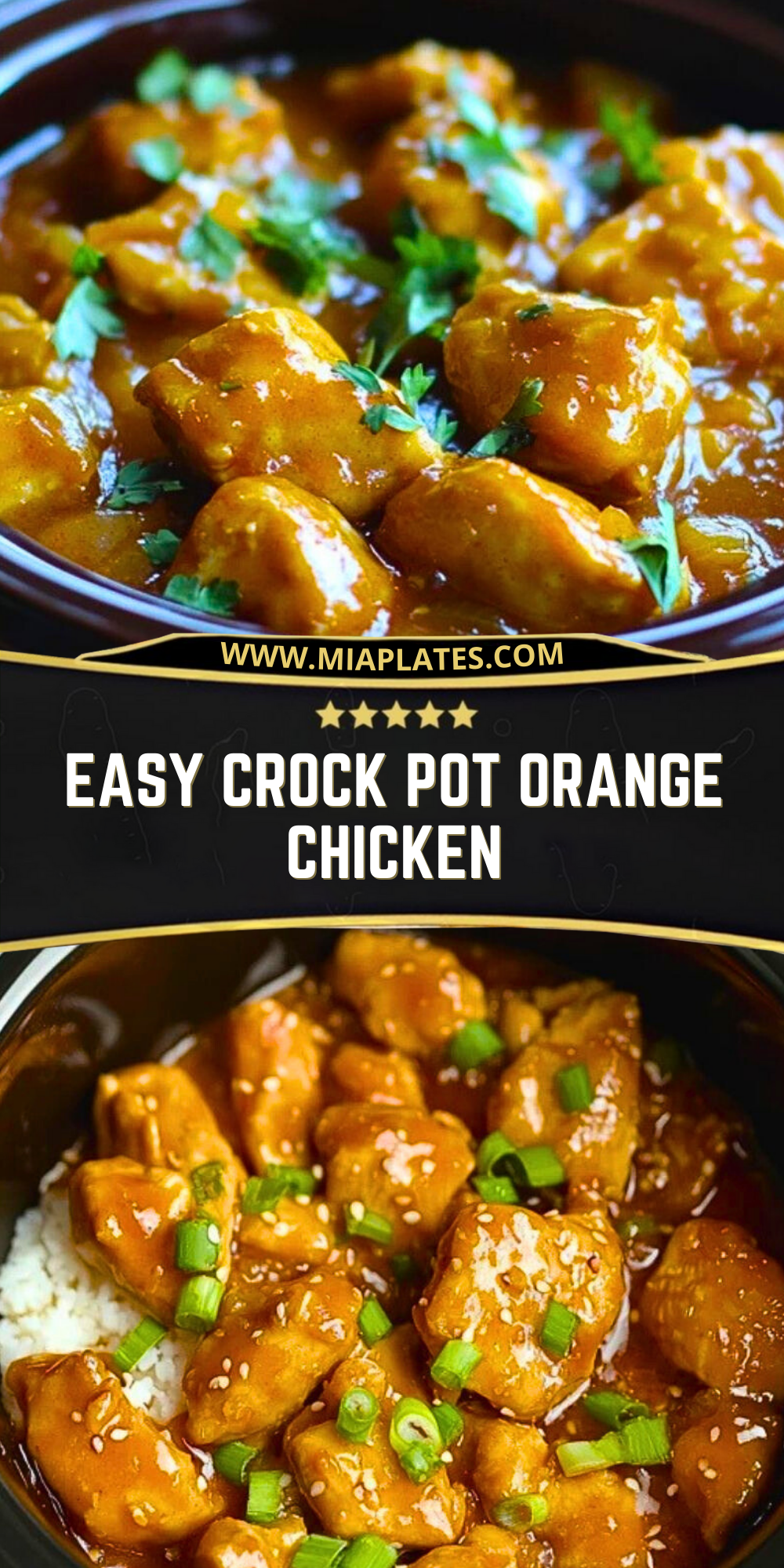 Easy Crock Pot Orange Chicken