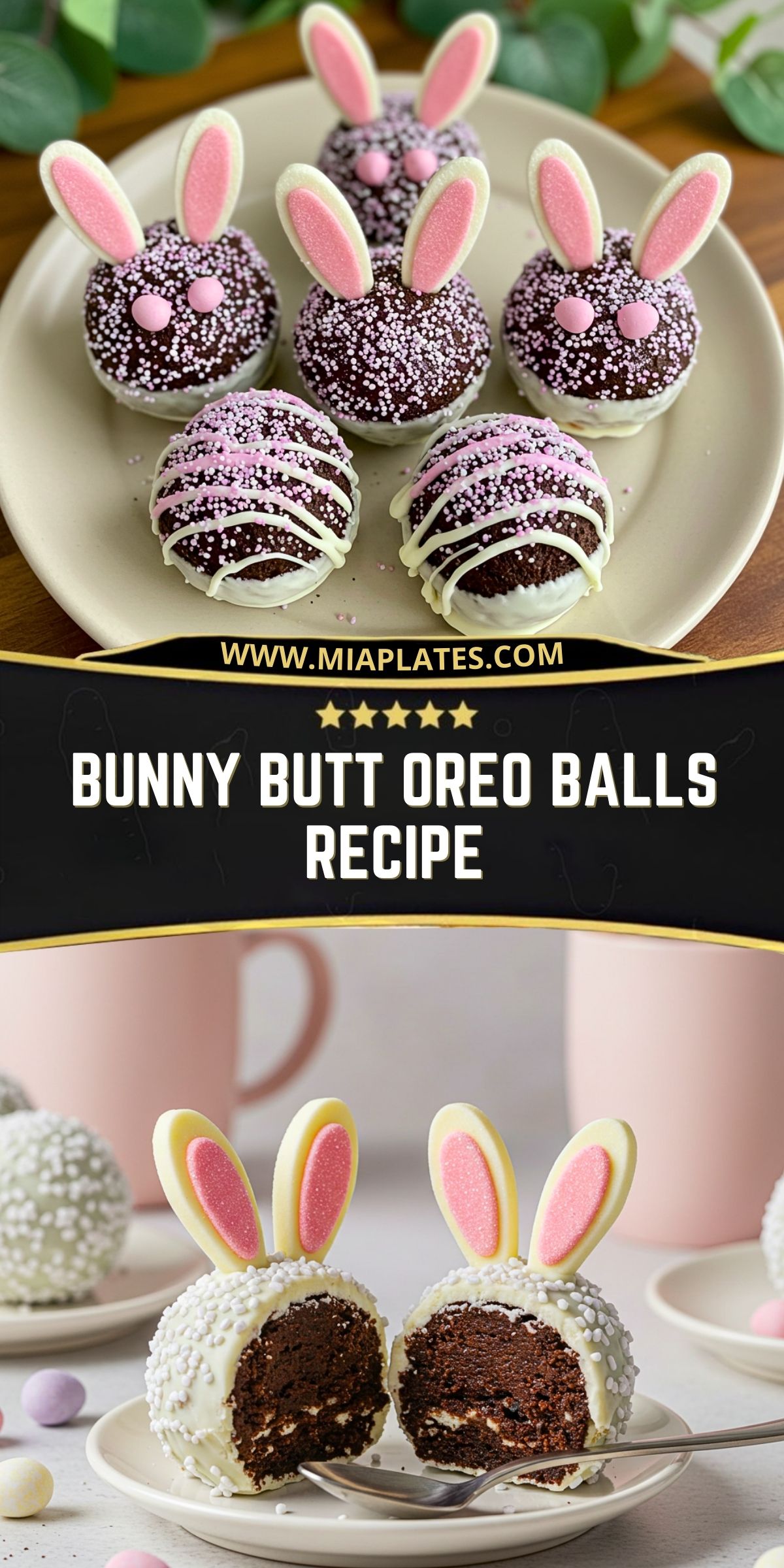 Bunny Butt Oreo Balls Recipe