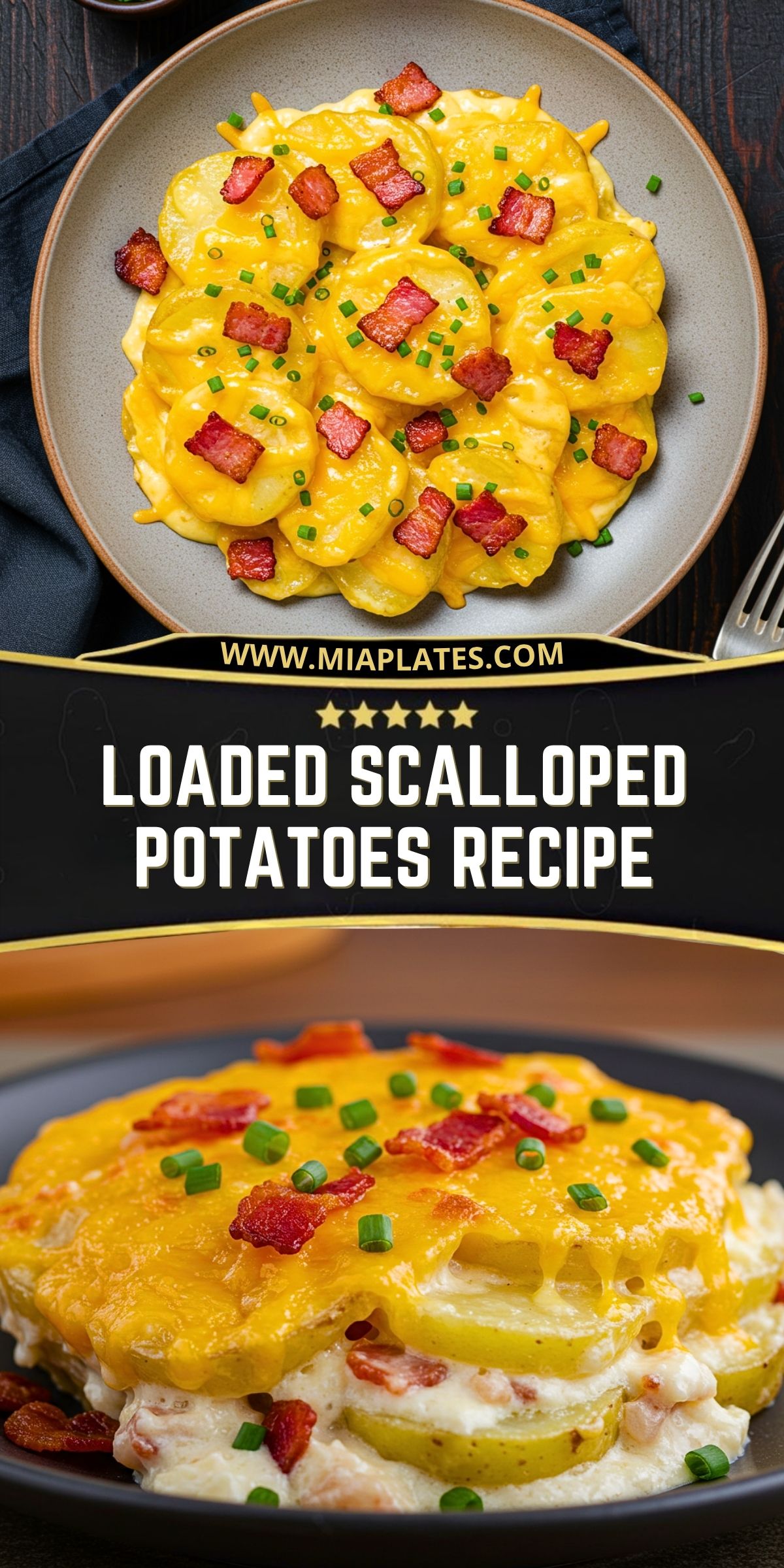 Loaded Scalloped Potatoes