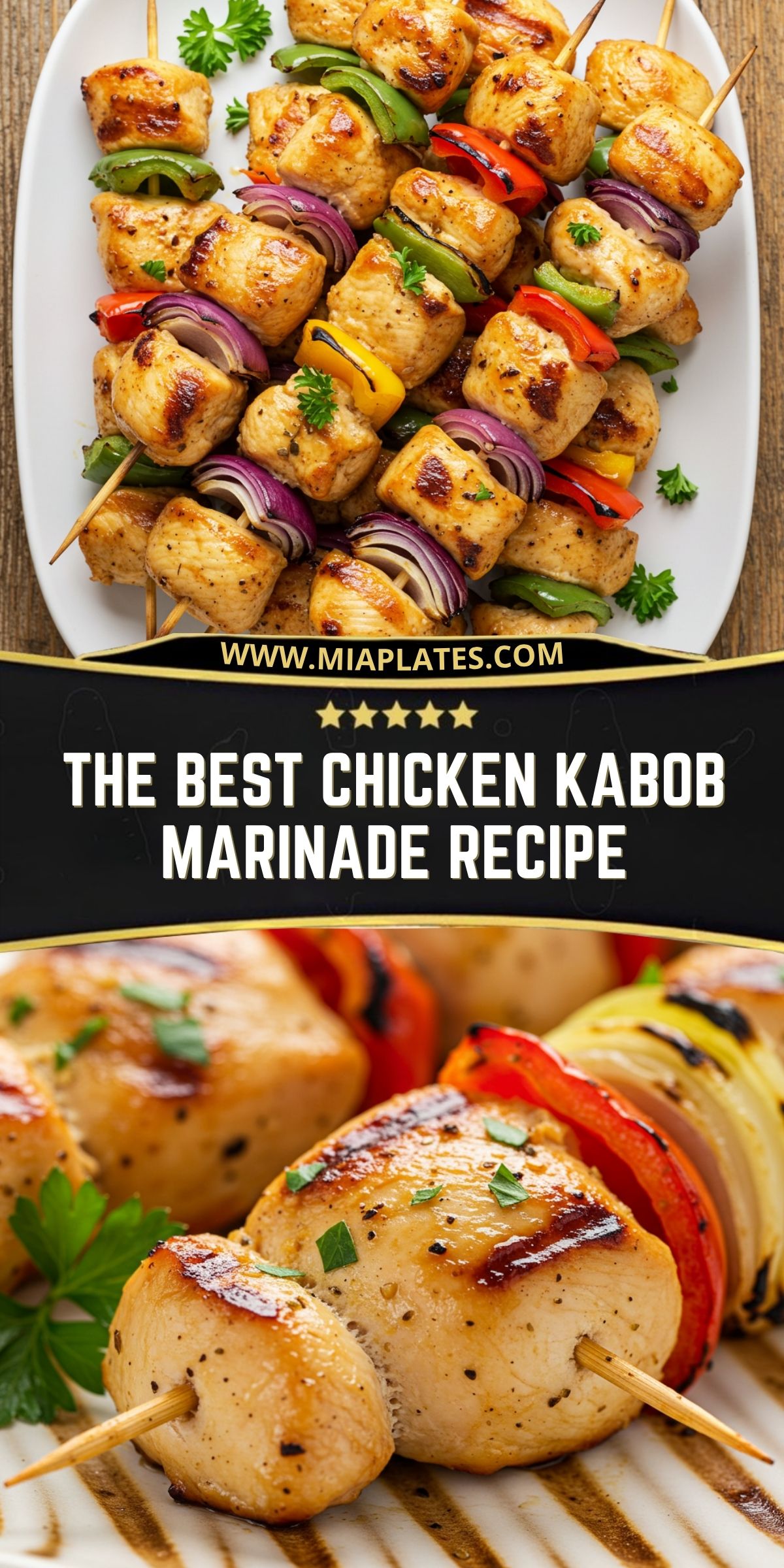 The BEST Chicken Kabob Marinade Recipe