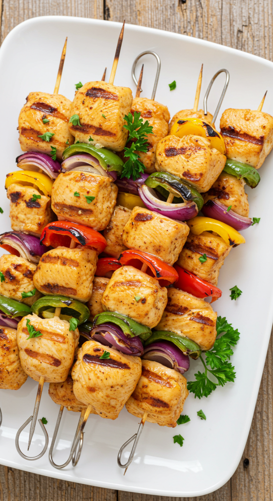 The BEST Chicken Kabob Marinade Recipe