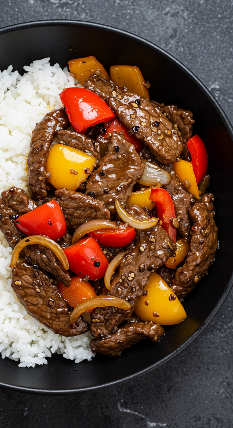 Black Pepper Beef Recipe