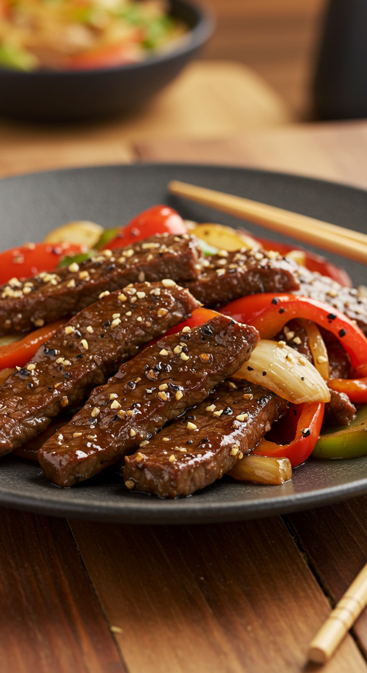 Black Pepper Beef Recipe