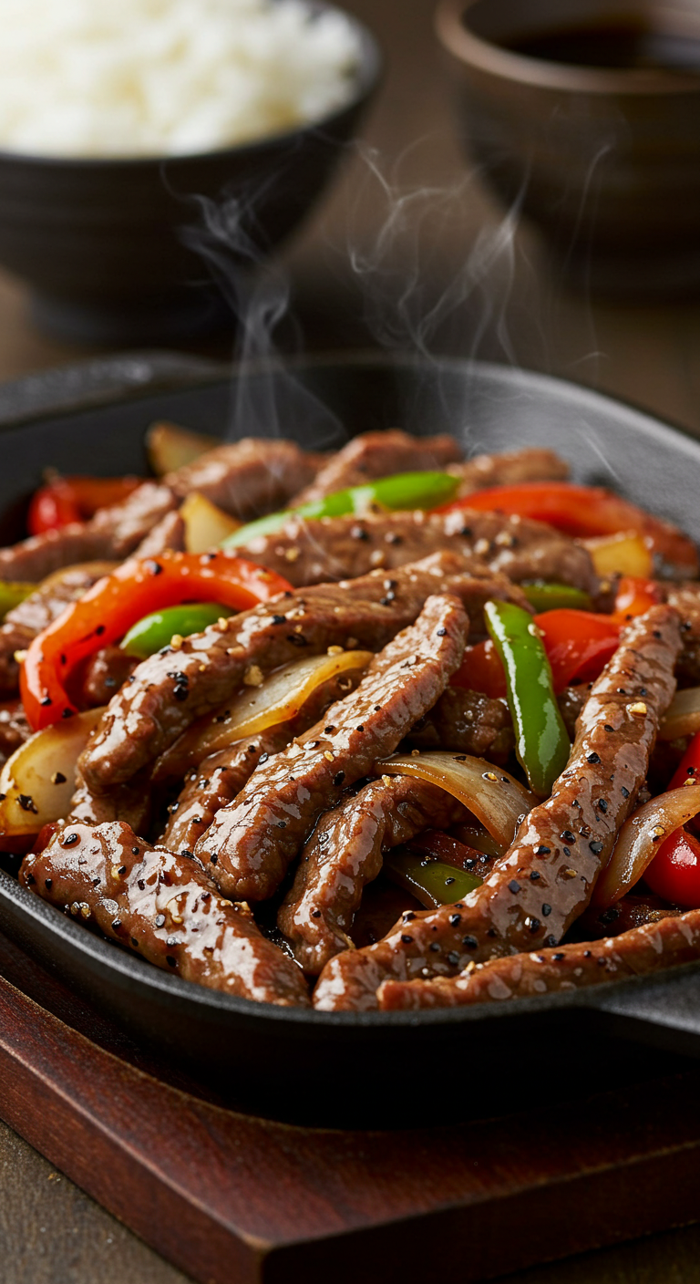 Black Pepper Beef Recipe