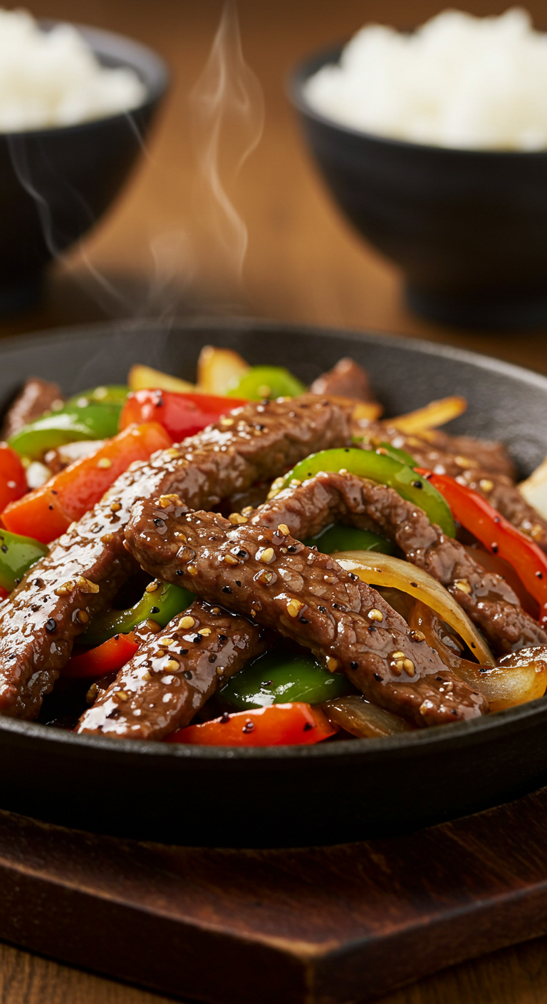 Black Pepper Beef Recipe