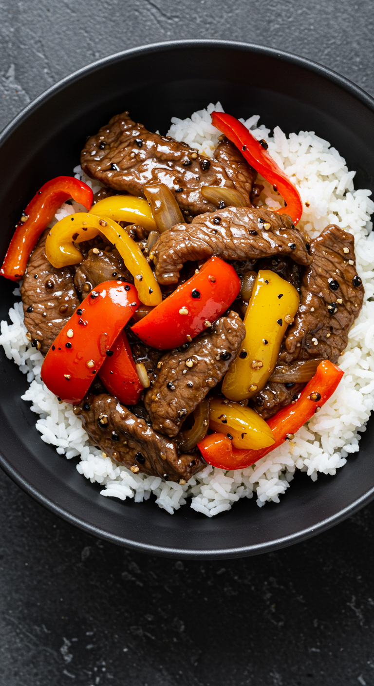 Black Pepper Beef Recipe
