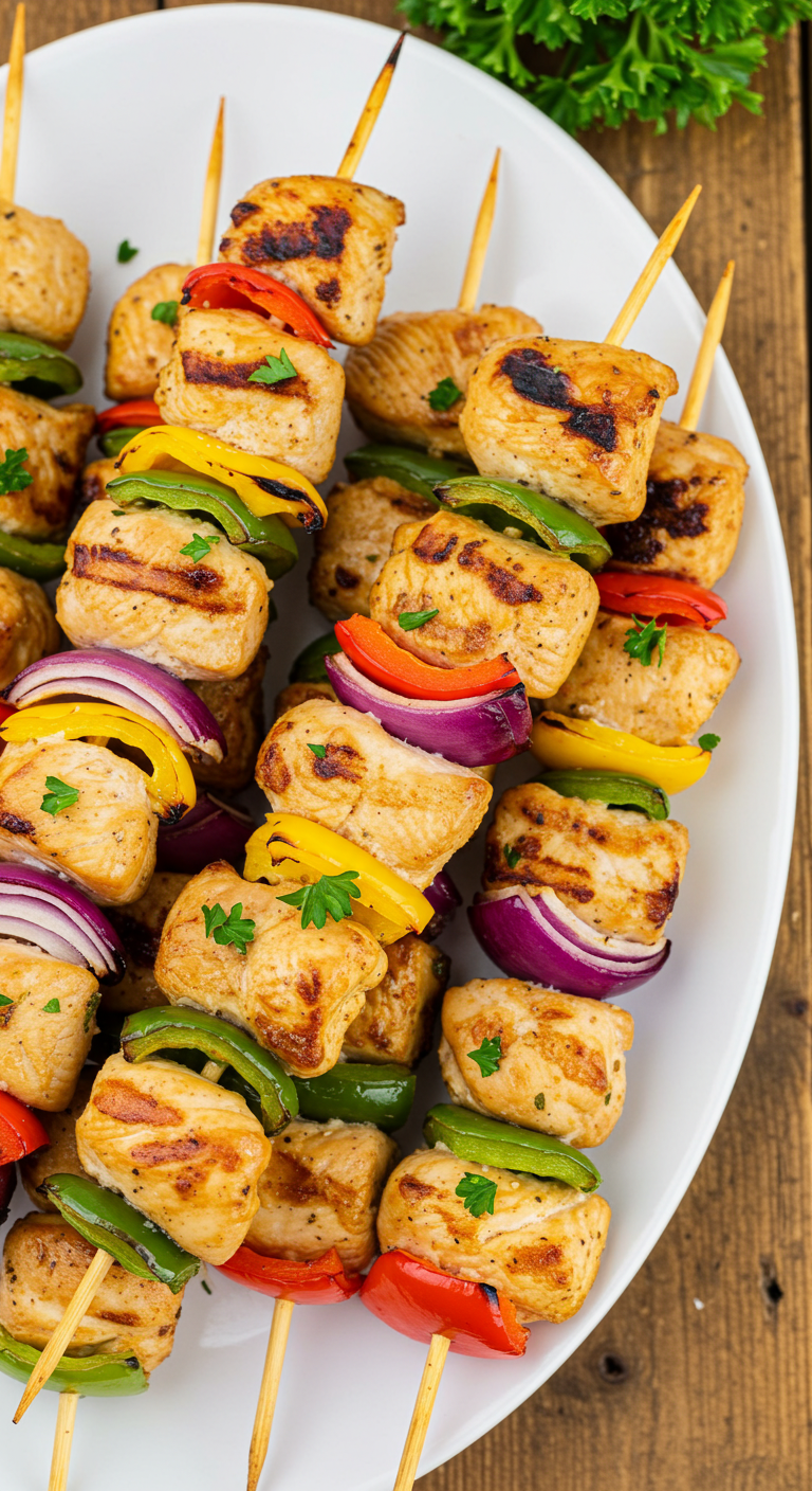 The BEST Chicken Kabob Marinade Recipe