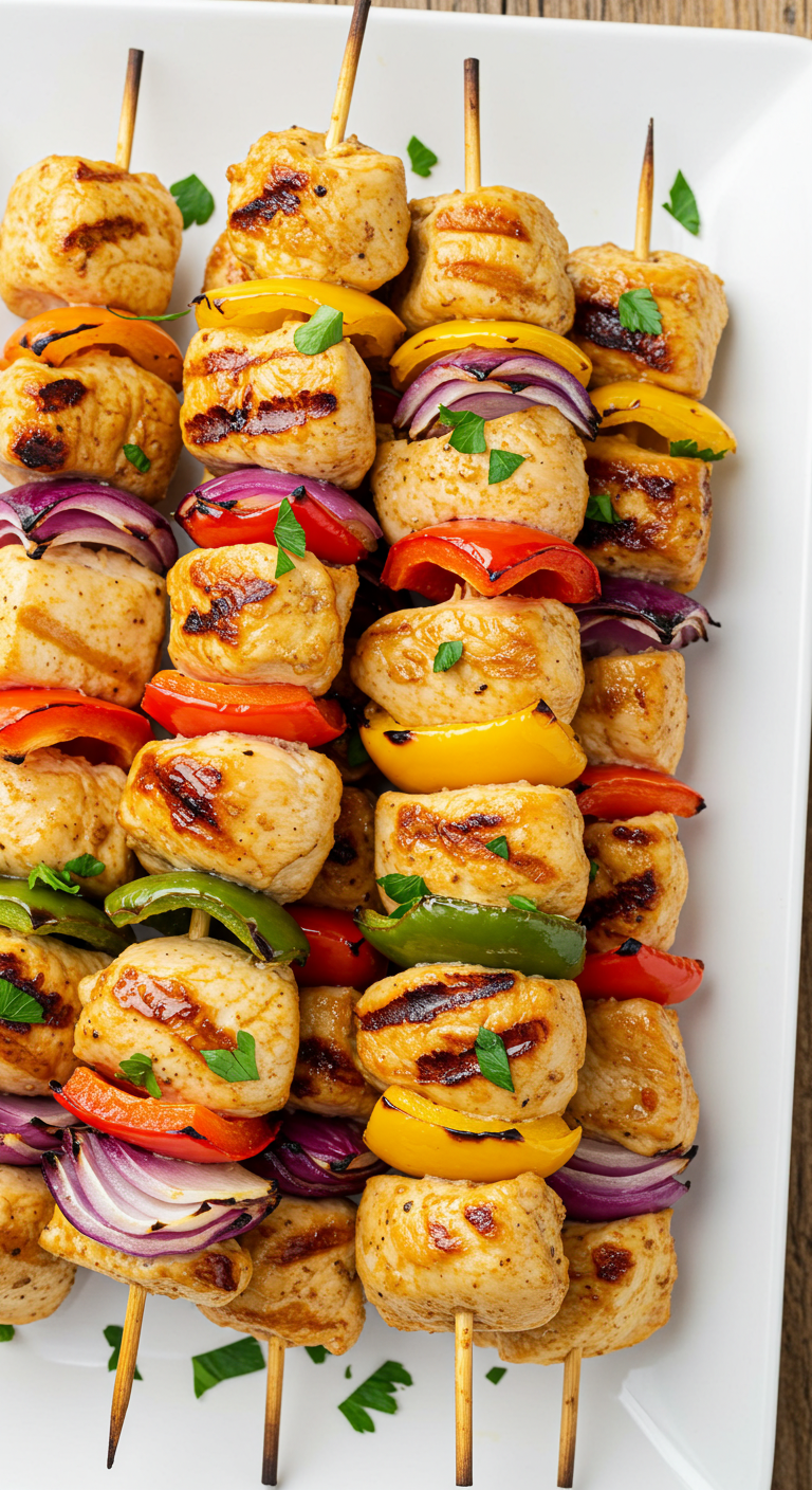 The BEST Chicken Kabob Marinade Recipe