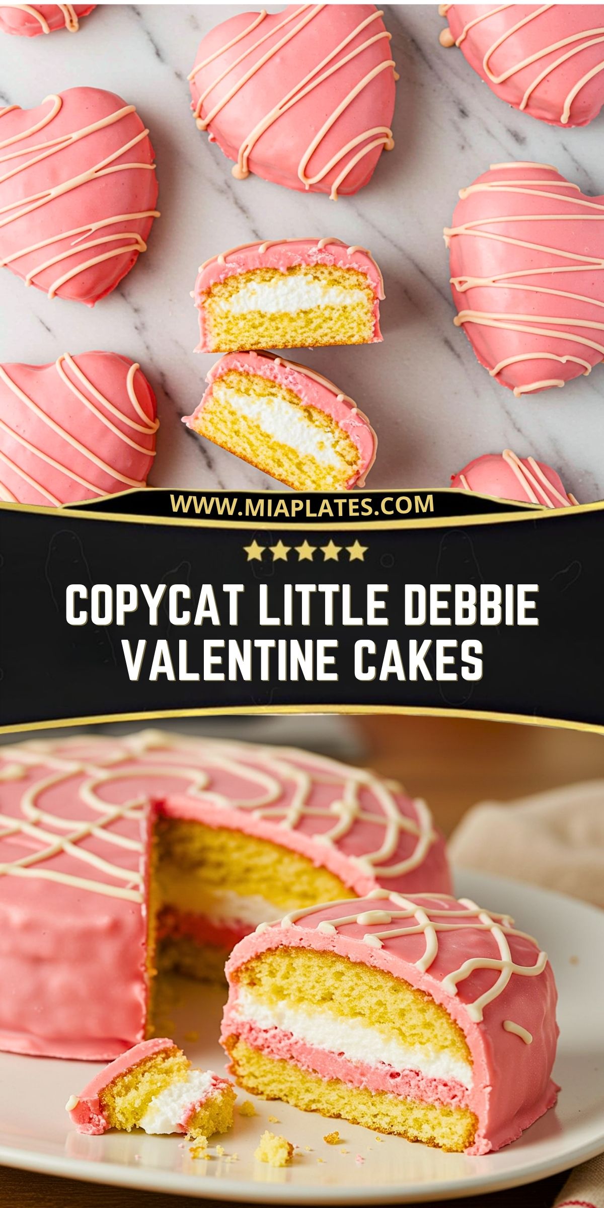 Copycat Little Debbie Valentine Cakes