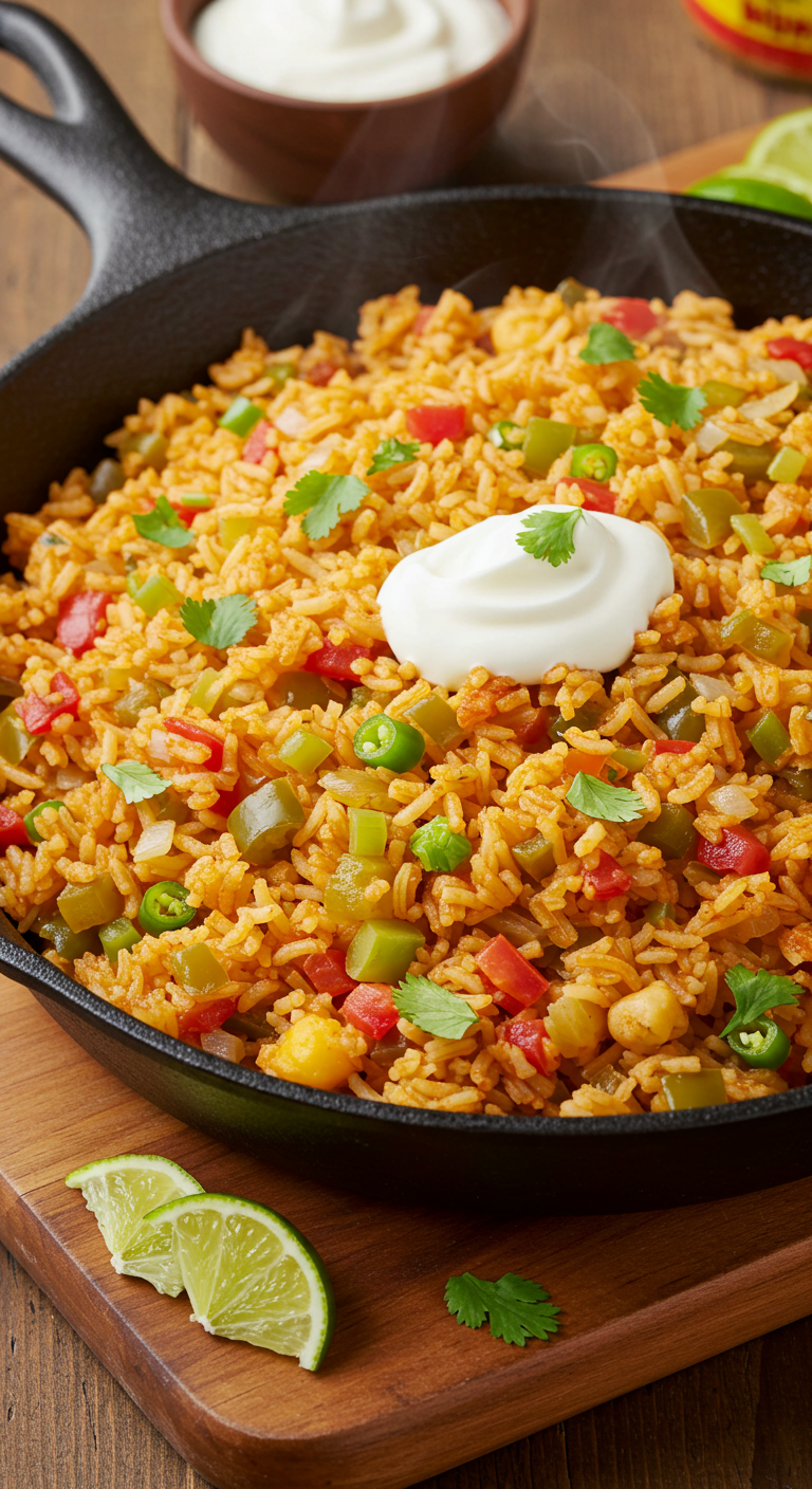 Easy Rotel Mexican Rice
