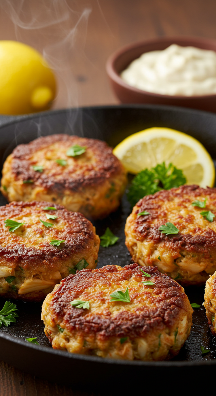 Maryland Style Crab Cakes