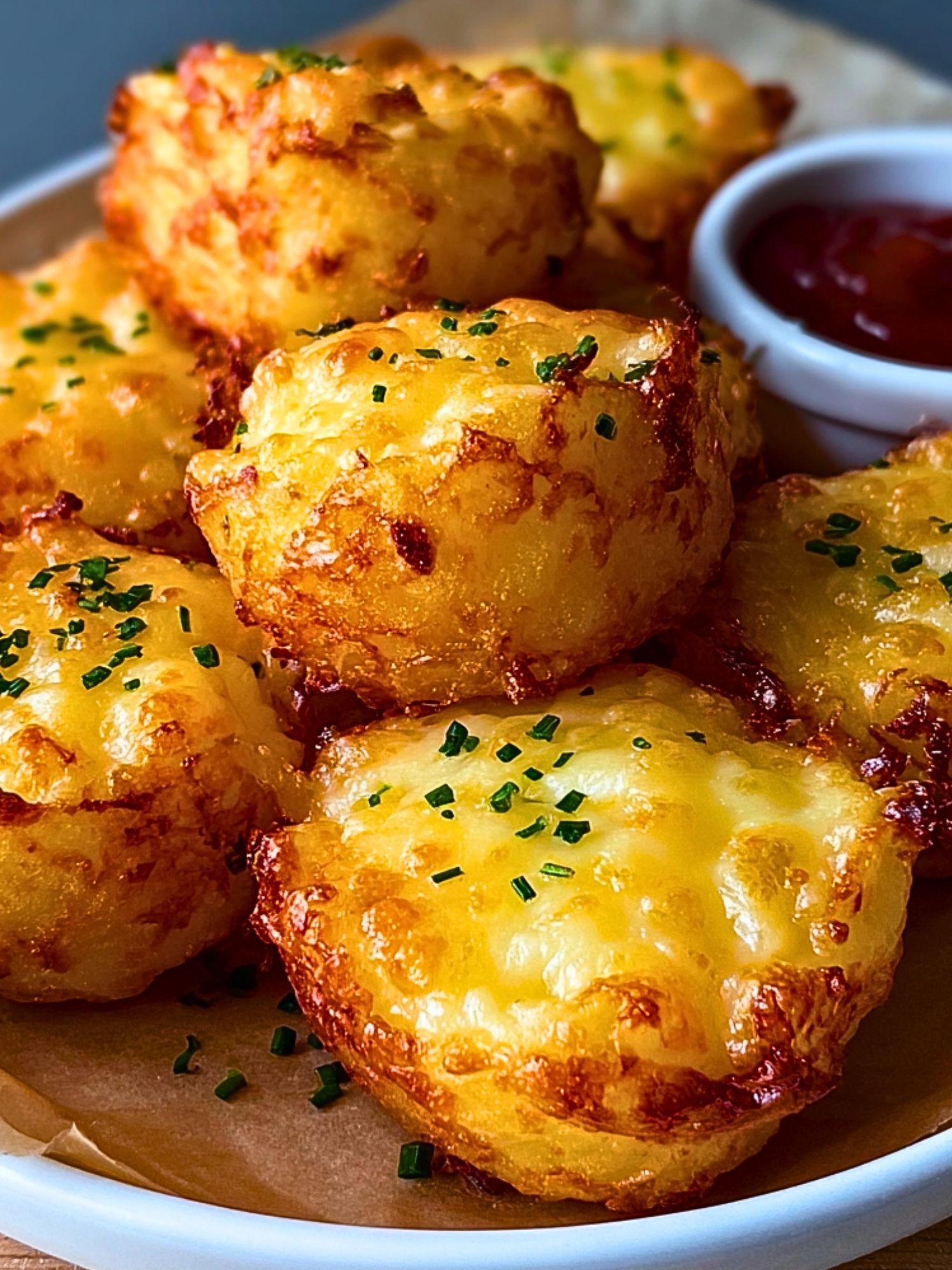Crispy Cheesy Potato Bites