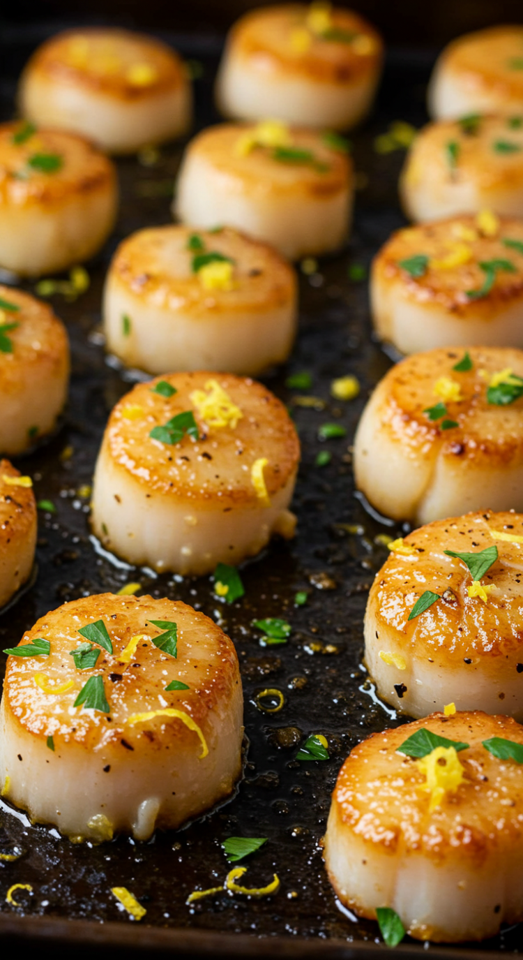 Lemon Butter Scallops
