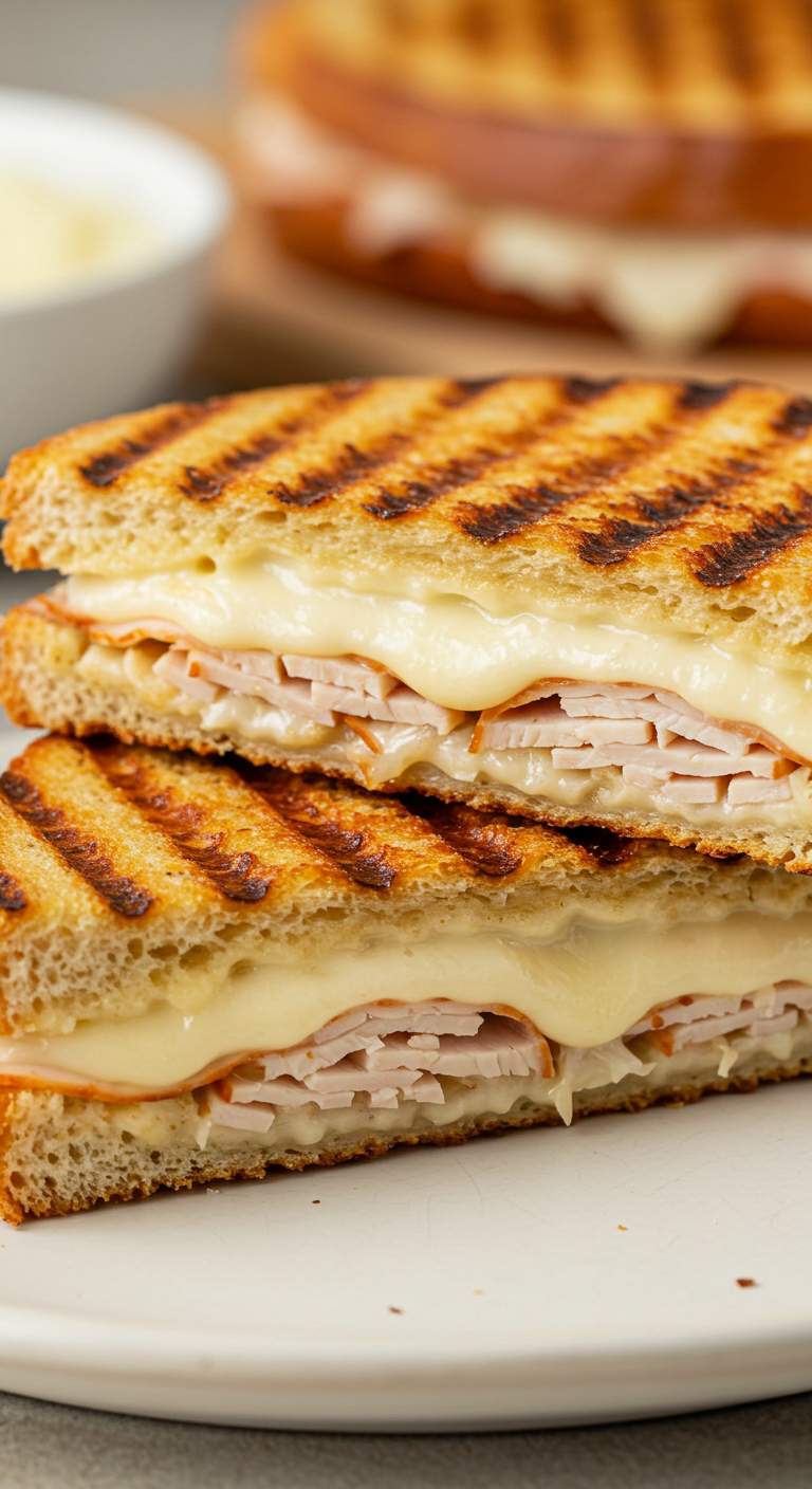 Easy Turkey Panini Recipe