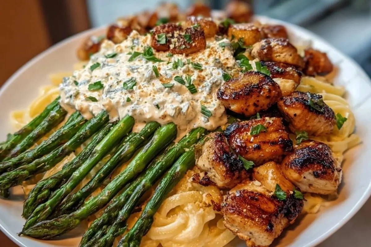 Ultimate Greek Chili Chicken Alfredo Recipe with Smoked Feta Cream