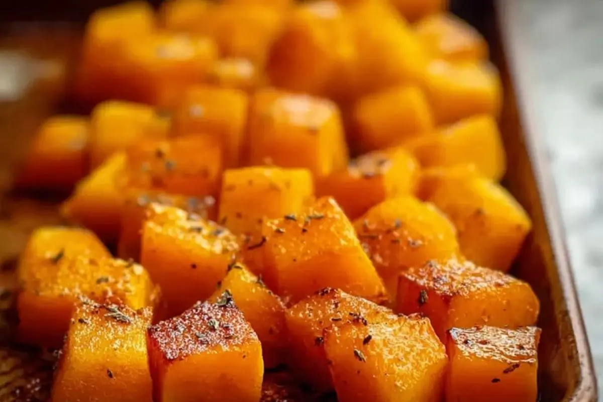 Quick Roasted Butternut Squash